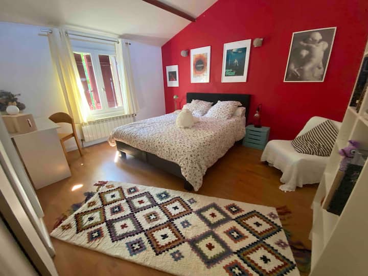 Chez Isa Et François, Chambre Confort Avec Bureau - Melle, France