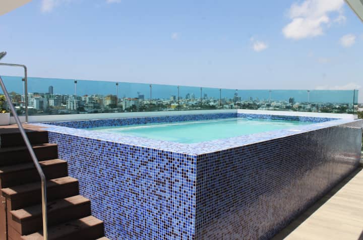 City Center Fully Equipped Luxury Apt W Pool & Gym - Santo Domingo