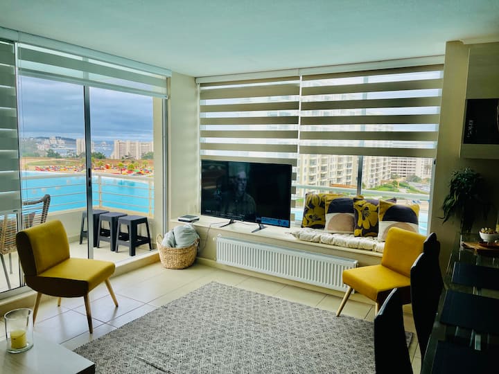 Spectacular Condo Laguna Bahia - Algarrobo