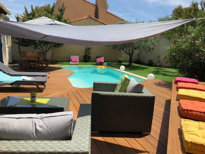 Marseille: Villa Familiale Avec Piscine - Marseille