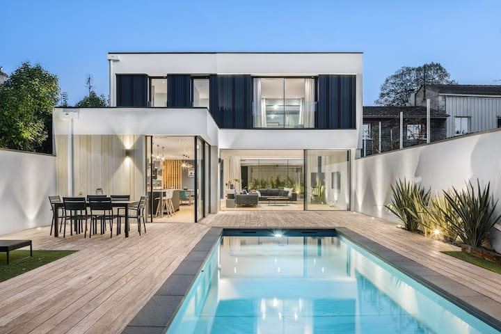 Magnifique Villa Contemporaine D'architecte - Burdeos