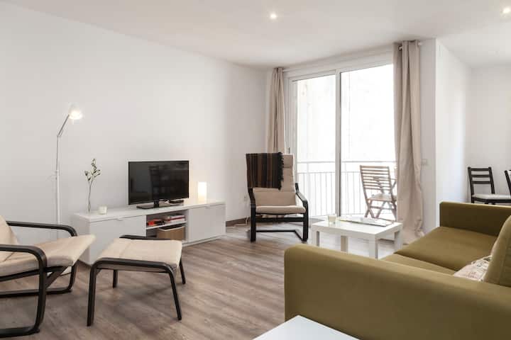 Apartamento En El Corazón De Barcelona. Con Ac Y Wifi De Fibra óPtica - Estación Cercanias (Rodalies) - Barcelona