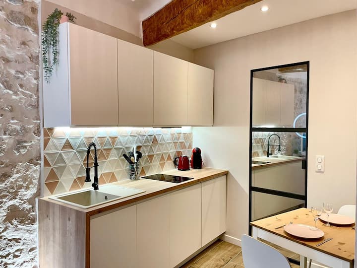 Wonderful Studio Beach 3min By Walk - Antibes