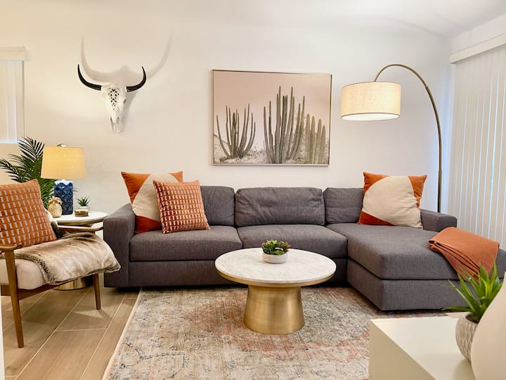 Luxury 1b1b Boho Modern Oasis In Ps Villas 2 - Palm Springs, CA