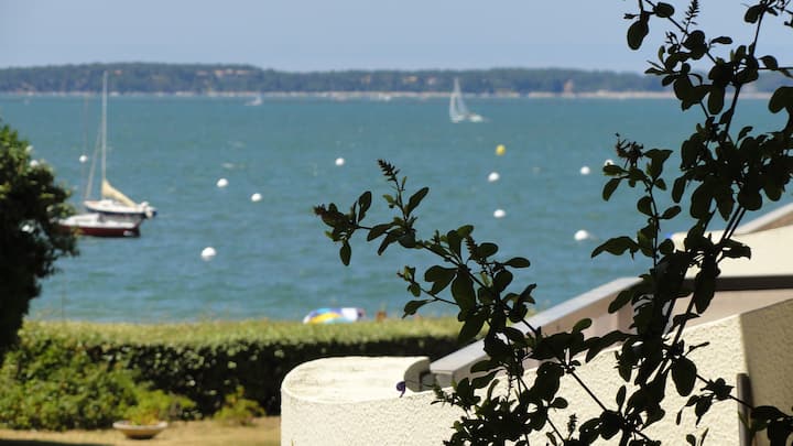 Sur La Plage, Vue Mer, Appartement T2 Classé 3*** - La Teste-de-Buch
