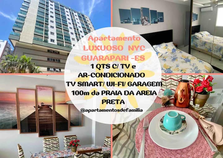 Apt. Luxuoso Nyc Centro De Guarapari C/ Garagem - Guarapari