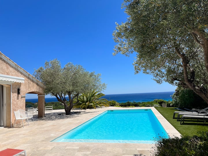 Villa Vue Mer Panoramique Sainte Maxime - Les Issambres