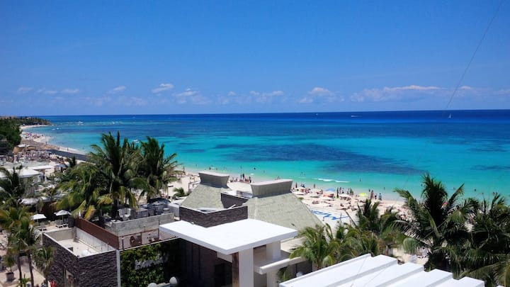 Amazing Ocean View 2br Mamitas Condo Pool/wifi/gym - Playa del Carmen