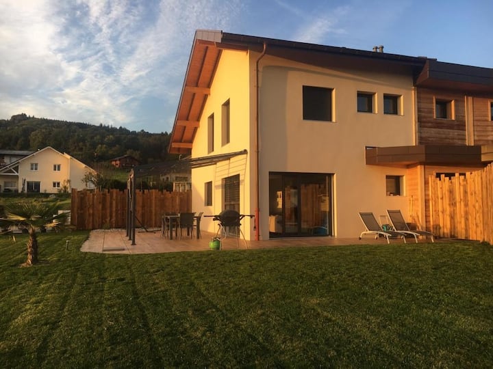 Belle Maison Contemporaine Avec Jardin Terrasse - Annecy