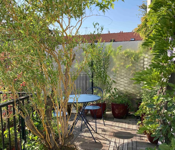 Grand Duplex Lumineux Et Calme, Terrasse, Paris - Paris 13e Arrondissement