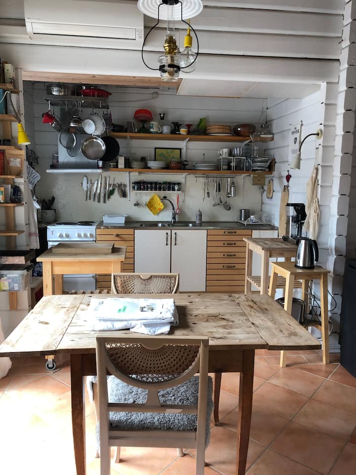 Cozy Loghouse With 2 Kayaks - Grebbestad