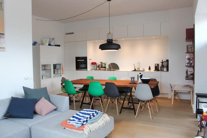 New Apartment Near Beach, City, Airport And Tivoli -