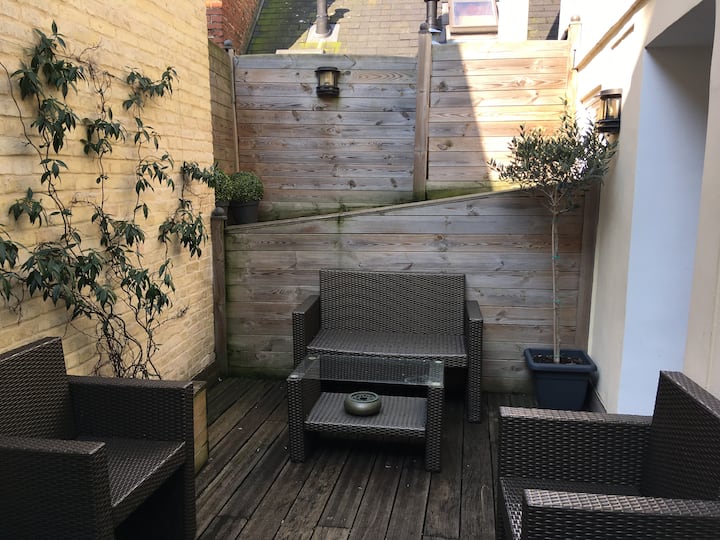 Charmante Maison Coeur De Ville Terrasse Wifi - Deauville