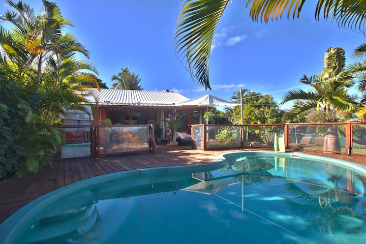 Villa 10 Pers, 200m2, Splendide Vue Mer, Piscine - Saint-Leu