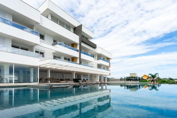 Florianópolis Parcial Oceanview, Praia Dos Ingleses Próximo Do Santinho Luxury - Florianópolis