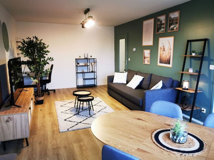 Joli Appartement Rénové Proche Lille 2/4 Personnes - Wasquehal