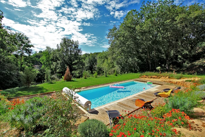 Villa De Grand Confort, Piscine Privée, Chauffée - Sarlat-la-Canéda