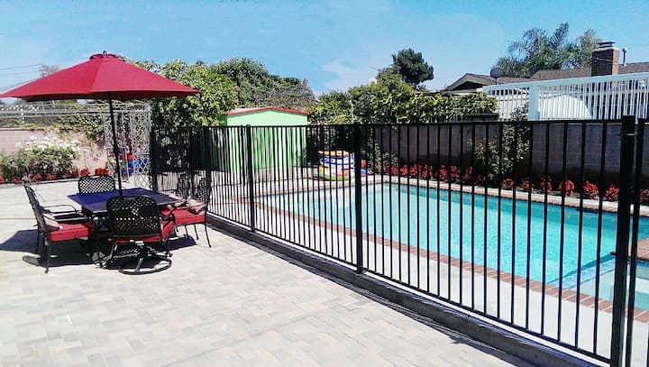 Magicwayvillas + Cars Theme Pool House + Pool&spa - Anaheim, CA