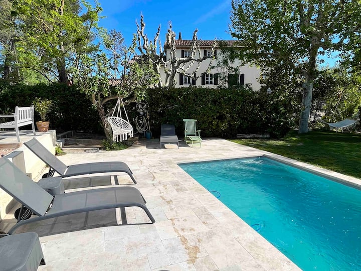 Villa Aix 170m2 Avec Piscine & Terrain De Pétanque - Aix-en-Provence