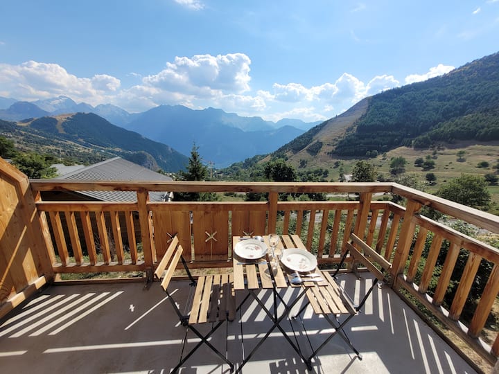 Studio Alpe D’huez Plein Sud, Vue Sur Les Montagne - Vaujany