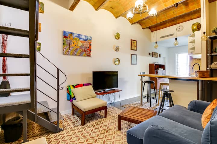 Lovely Terraced Flat In Poble Nou - Barcelona