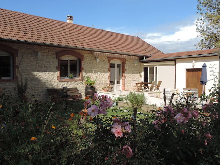 Villa Roland En Bourgogne 4* 125m2 Près Des Vignes - Chagny
