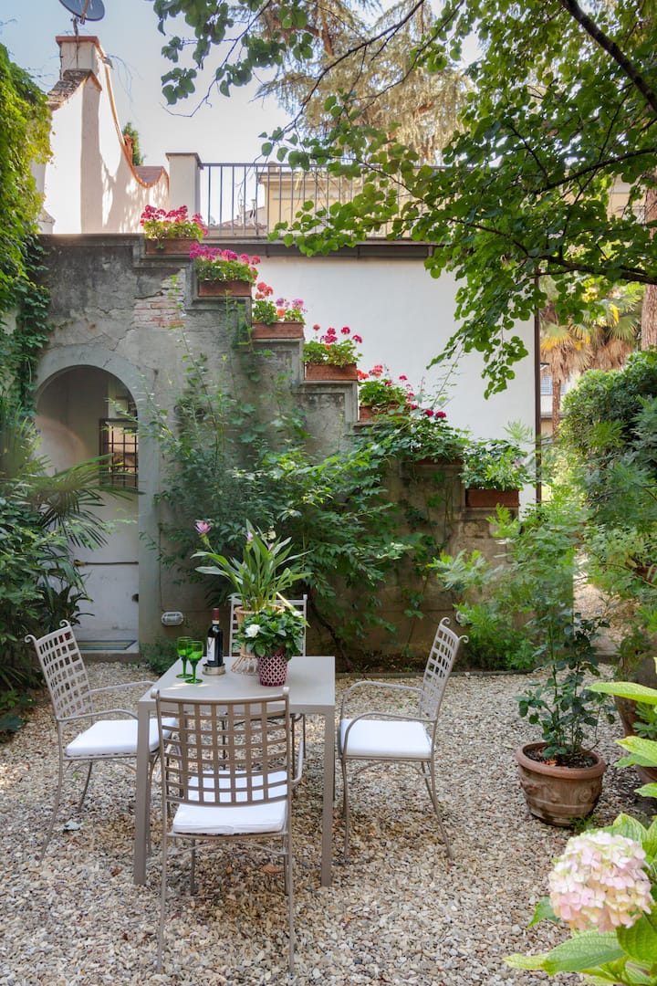 Central Cottage, Garden And Private Parking - Florenz