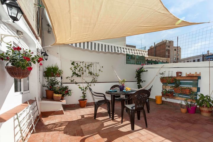 Sant Antoni Centric Flat With Terrace - Barcelona