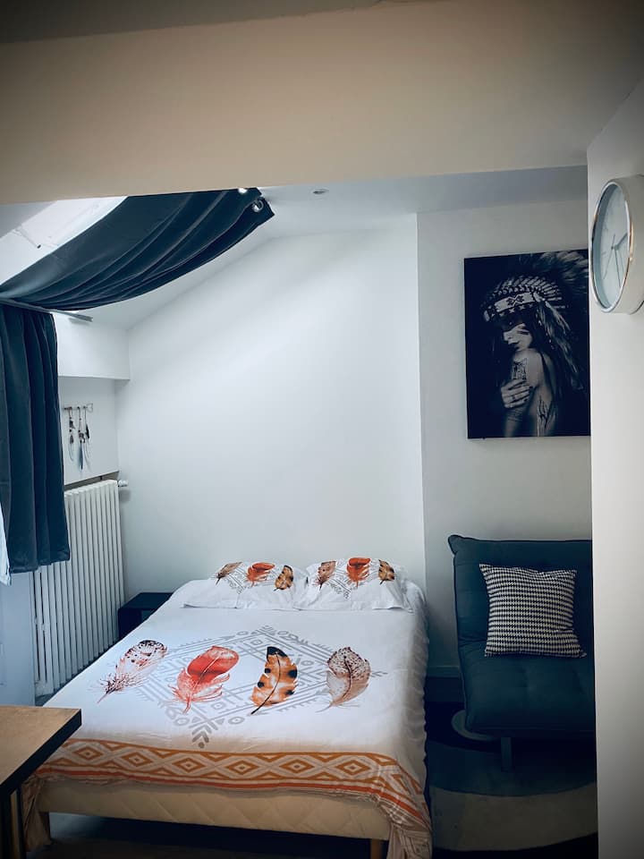 #6 Studio Centre Ville De Metz Parking Gratuit - Montigny-lès-Metz