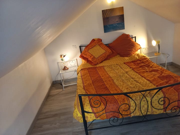 Chambre+bureau En Maison Sur Chartres Avec Jardin. - Chartres