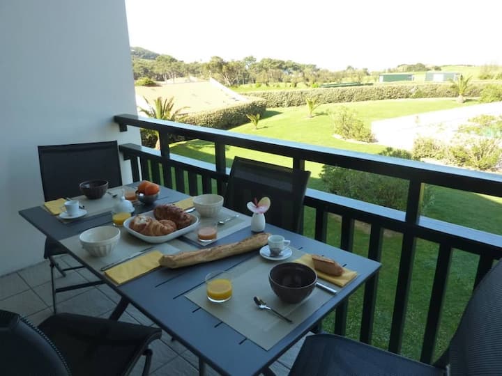 Duplex Con Vista Al Mar / Campo De Golf Ilbarritz / España - 300m De La Playa - Bidart