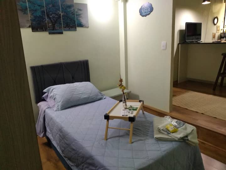 1b_ap. Solteiro Cozinha Wi-fi+smarttv Centro Bsb - Brasília