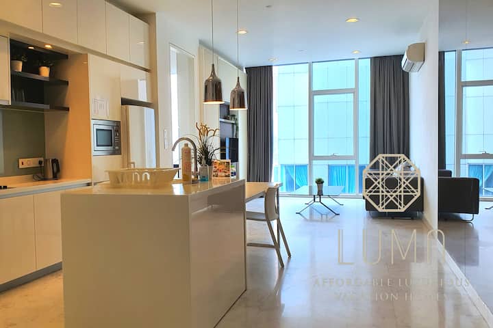 #1a Bathtub Apt Near Klcc|skypool - Kuala Lumpur