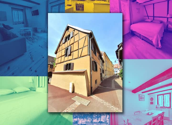 Hypercentre : Gite Classé " Le Tilleul " - Colmar