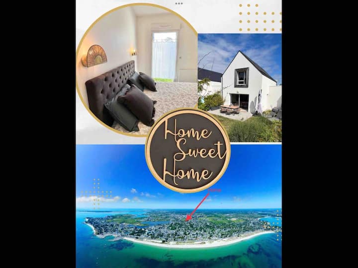 Maison Au Calme Plage 10min à Pied Wifi-5 Pax - Carnac