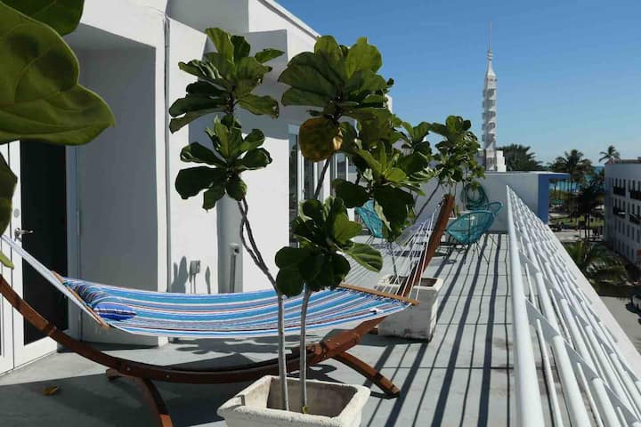 Magnifique Penthouse Proche Plage 4 Chambres 2 Sdb - Miami Beach