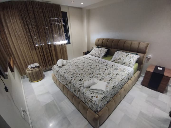 Appartement Magnifique Vue Sur Mer - 탠지어