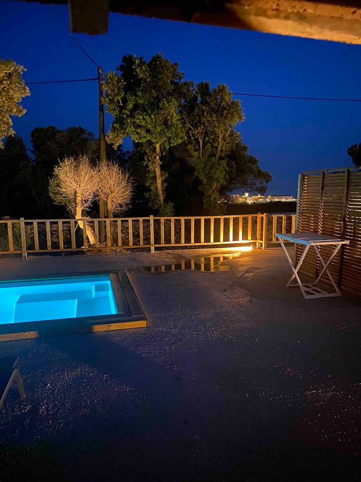 Petit Chalet, Piscine Privée Chauffée - Bonifacio