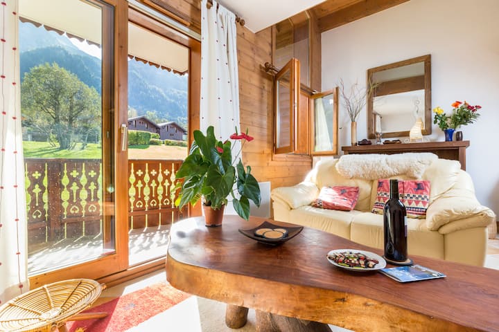 Superbe Vue Massif Mt Blanc-duplex 5p/3ch/2sdb - Les Houches