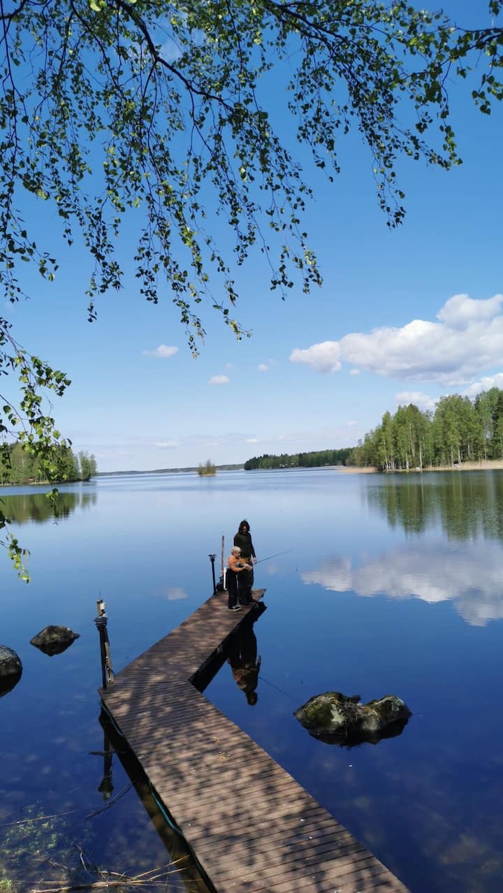 Saunamökki Järven Rannalla - Tohmajärvi