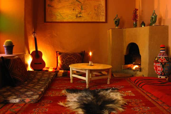 Riad Dar Zaouia-double Room - Zagora