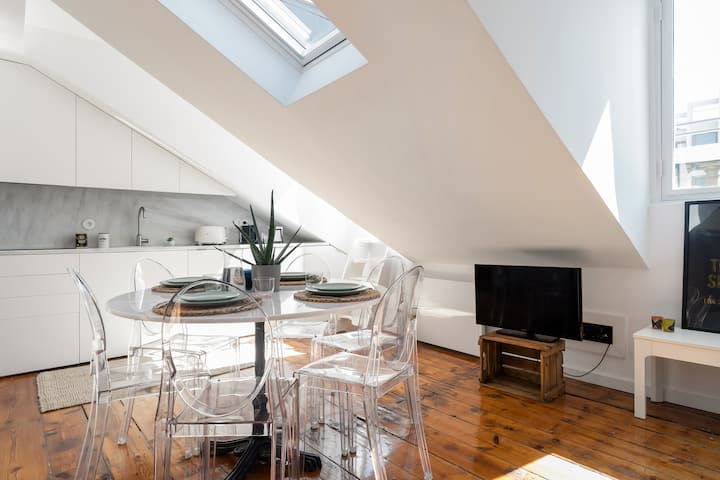 Amazing River View House With Rooftop In Santos - Alfama
