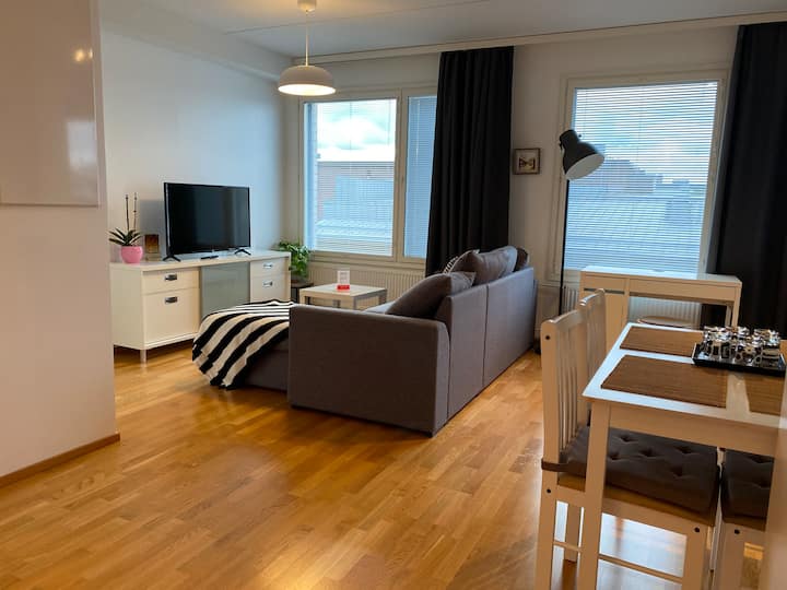 Central 3-room Apartment With Balcony On 7th Fl - Turku