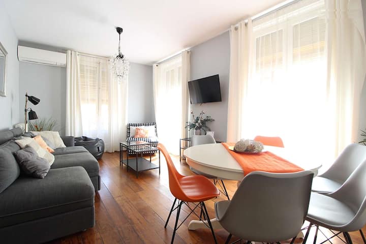 Monthly-bright 4br, 2bth, Malasaña, Balconies, Ac - Madrid