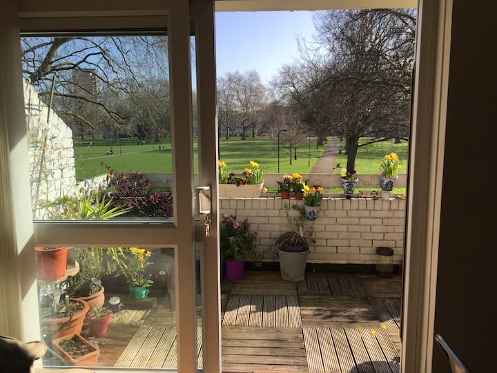 Park Views In London Fields. -