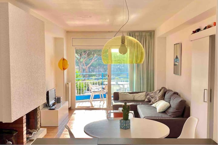 Beautiful Flat With Pool @ 5 Min Walk To The Beach - Platja d'Aro