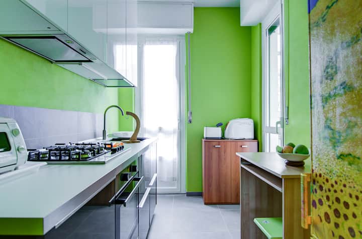 Colourful Apartment Near Rho-fiera - Milan