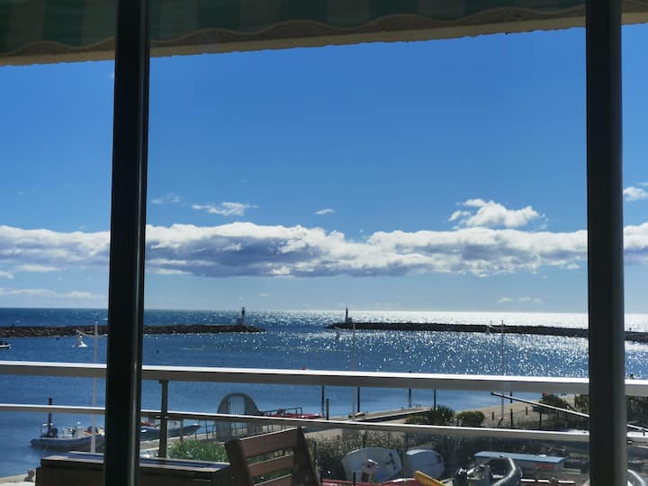 Appartement Vue Mer & Plage, Parking Inclus - Mauguio