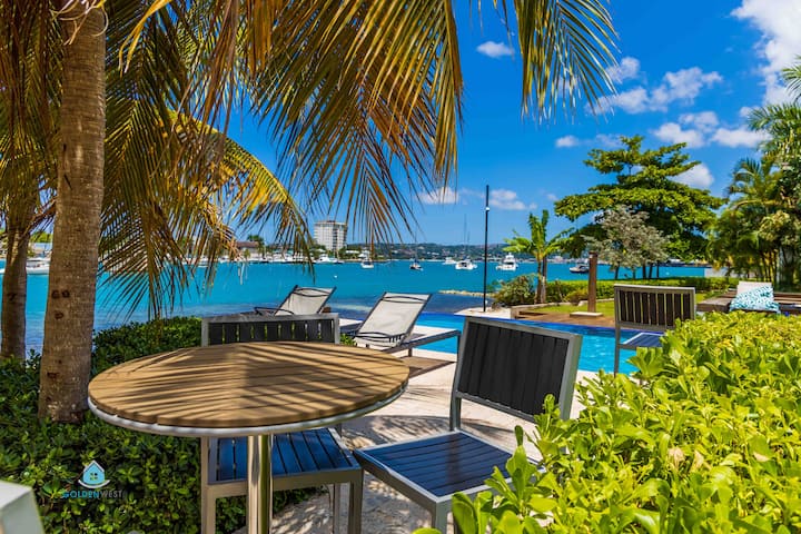 2br Tranquil Townhome W/ Beach Access, Pool & Gym. - Montego Bay