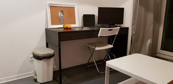 Studio éQuipé Centre Ville Proche Gare - Rixheim
